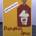 Pumpkin Spice Blank Inside Card - Etsy