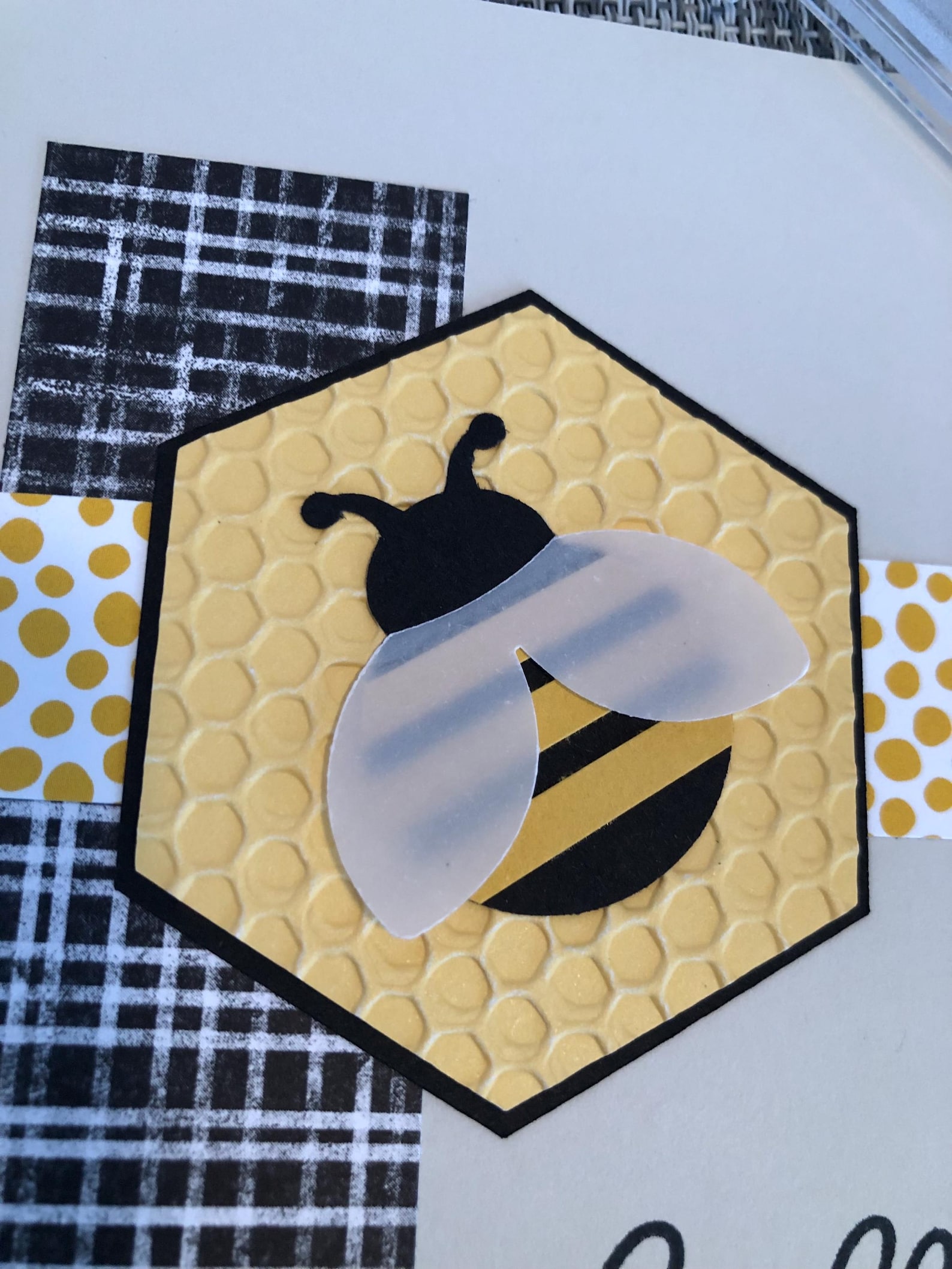 Bumble Bee Blank Inside Card - Etsy