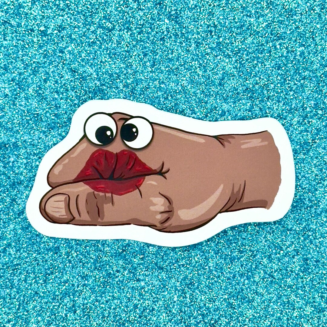 The Girlfriend Sticker: Quirky Googly Eye Humor - Etsy