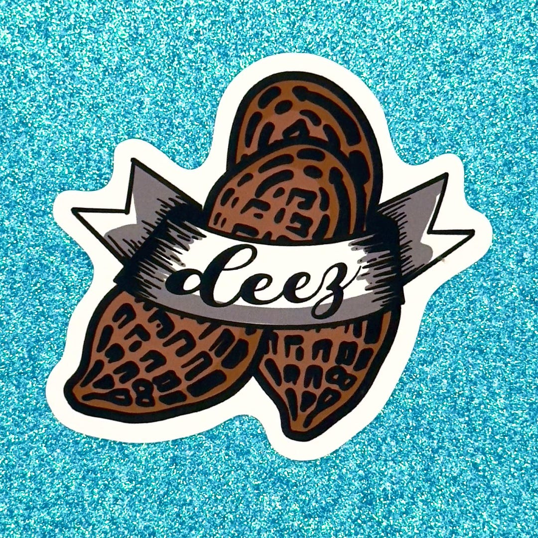 Deez Nuts Sticker - Etsy