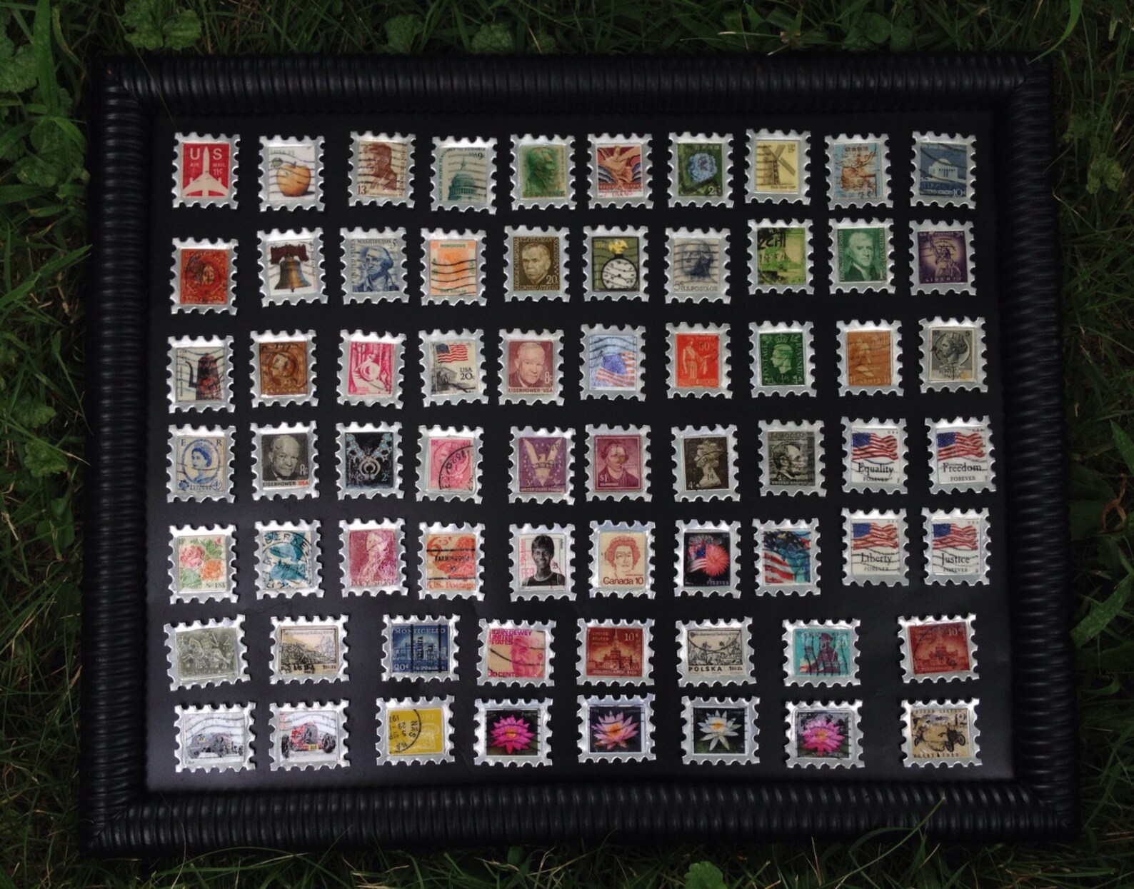 Postage Stamp Magnet - Etsy