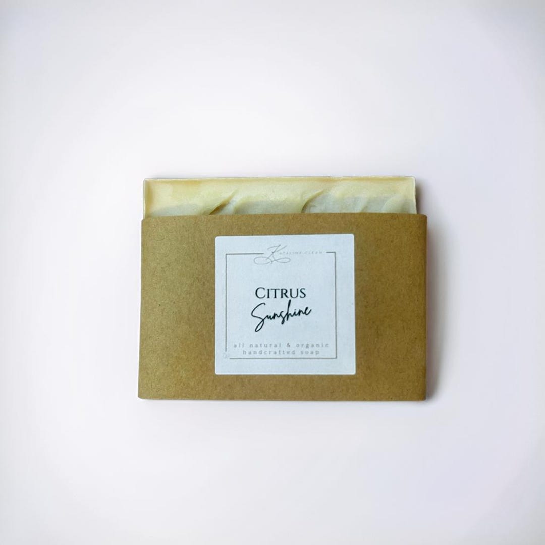 Citrus Sunshine Vitamin C Bar Natural Skin Brightener, Cleanser & Toner ...