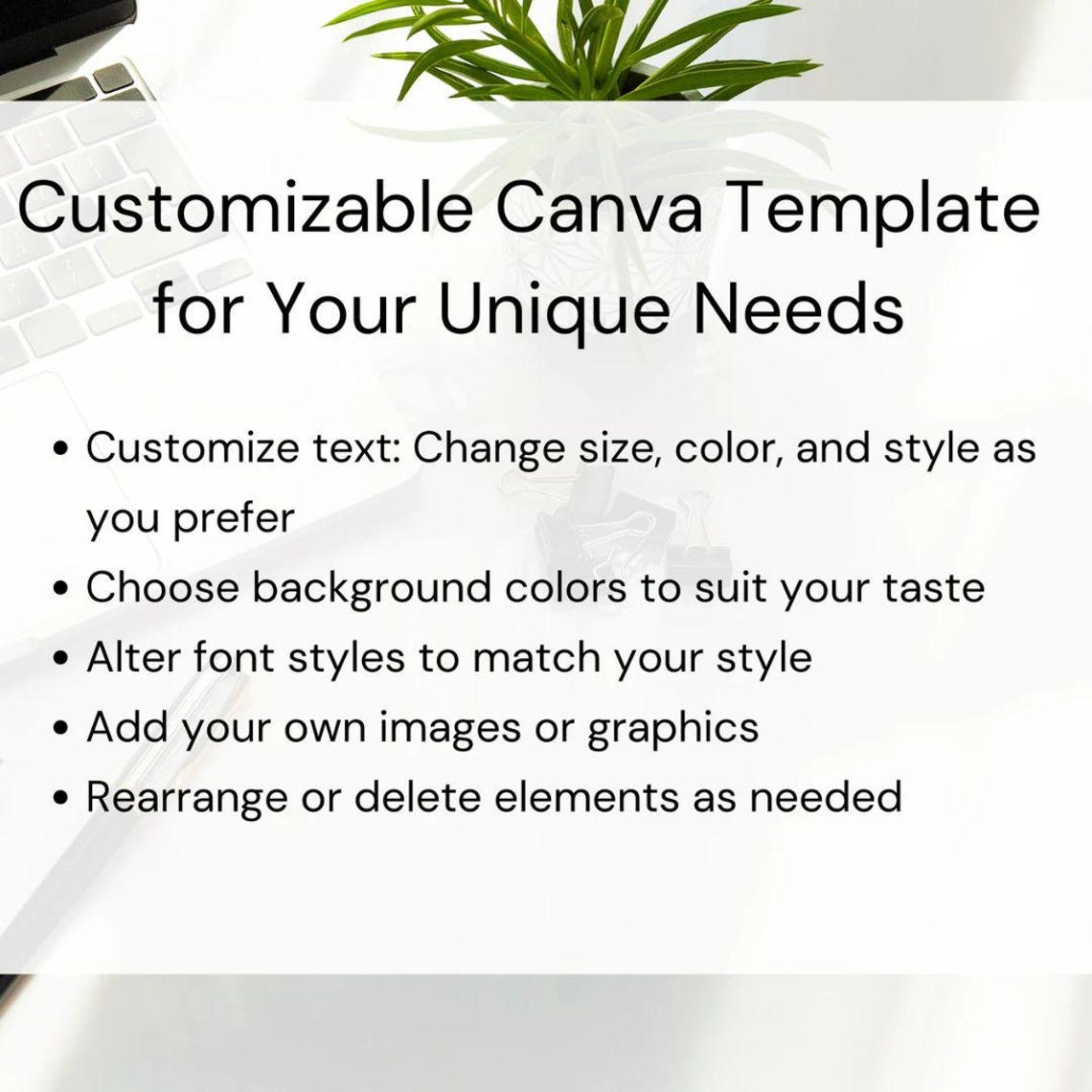 Editable Thank You Card Template | Modern Customizable Thank You Note ...