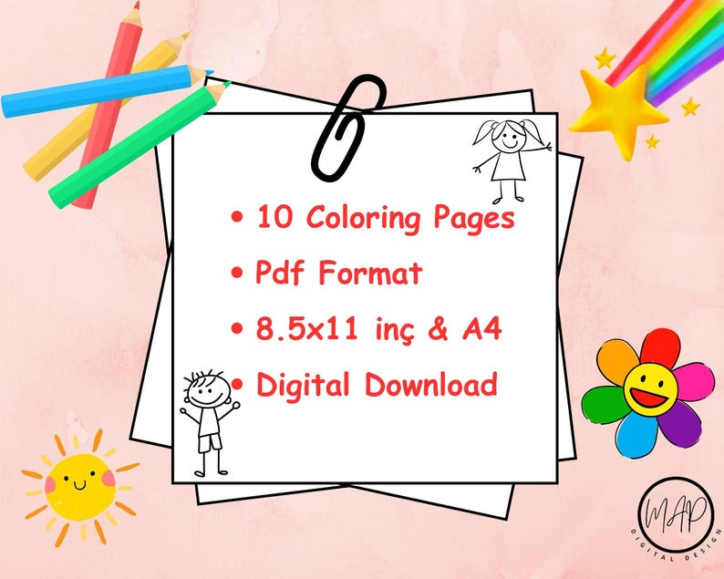 Baby's First 123 Book, Baby Shower Activity, Printable Numbers Coloring ...