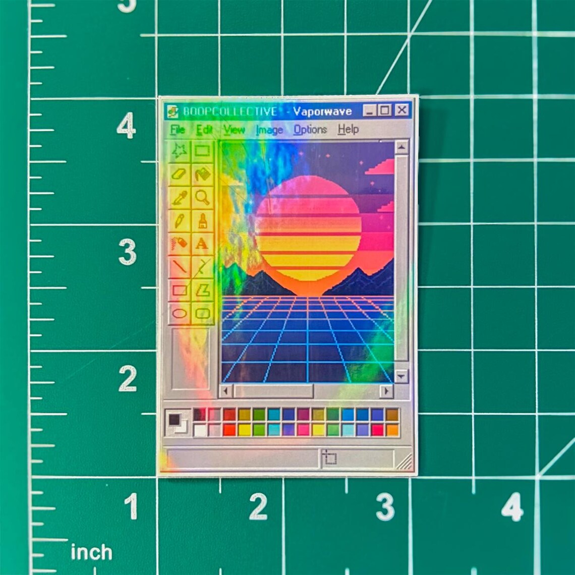 Windows 95 MS Paint Sticker Pack – Vaporwave Pixel Art Scenes – Retro ...