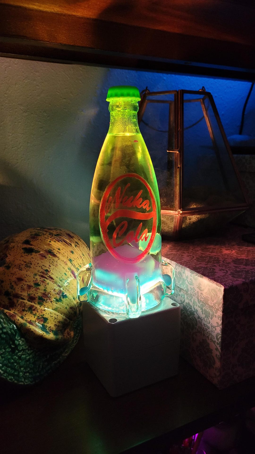 Nuka Cola Lava Lamp etched - Etsy