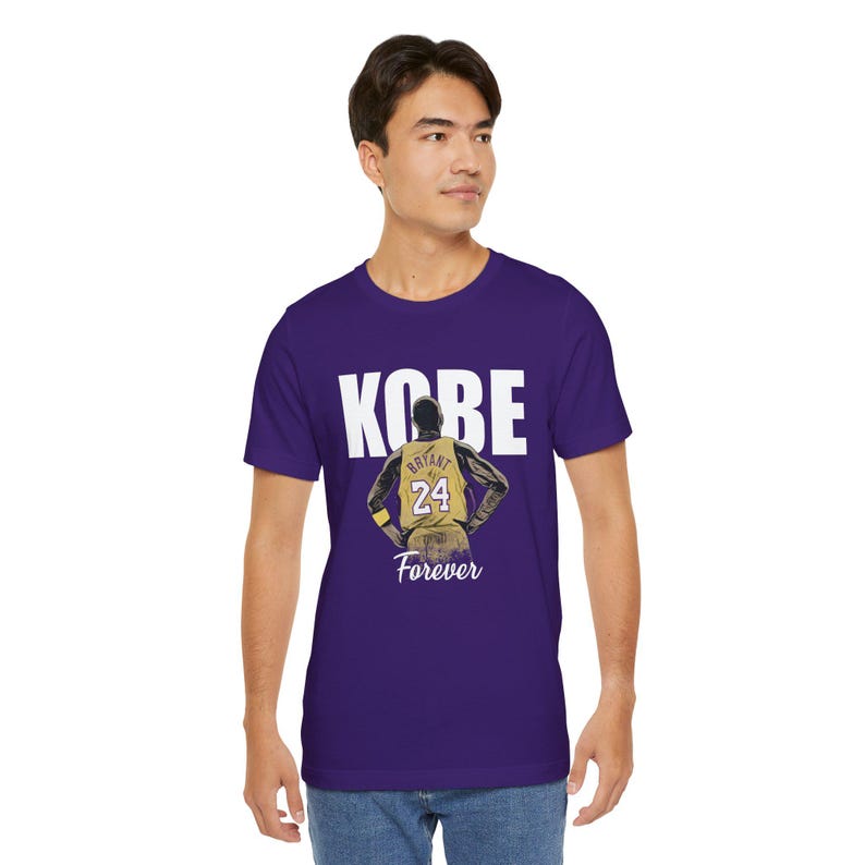 Kobe Bryant Adult and Kids T-shirt; LA Lakers Black Mamba Kobe Forever ...