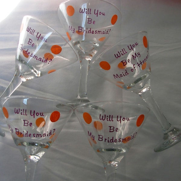 Personalized Martini Glasses - Etsy