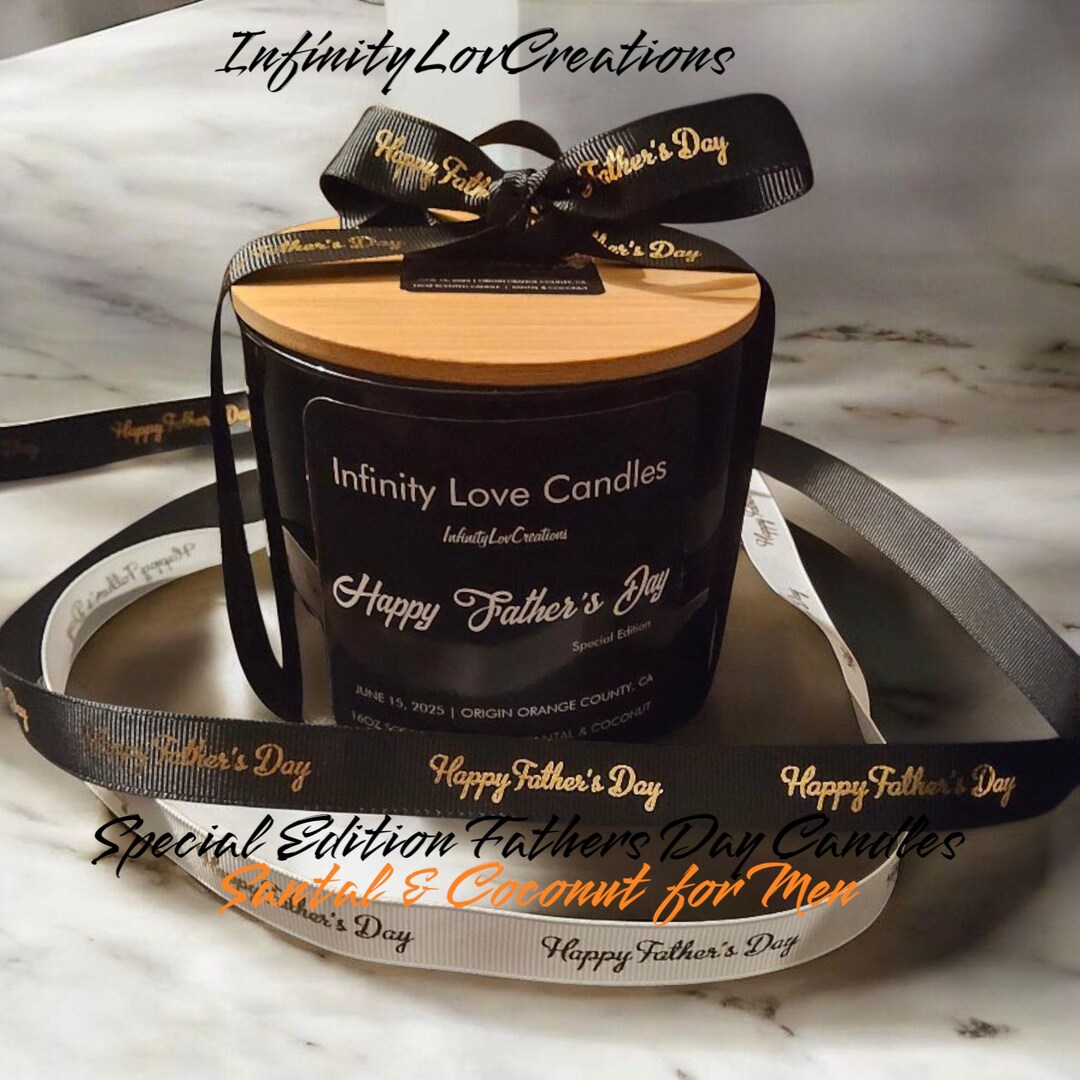 Infinitylovcreations Special Edition Fathers Day Candle - Etsy