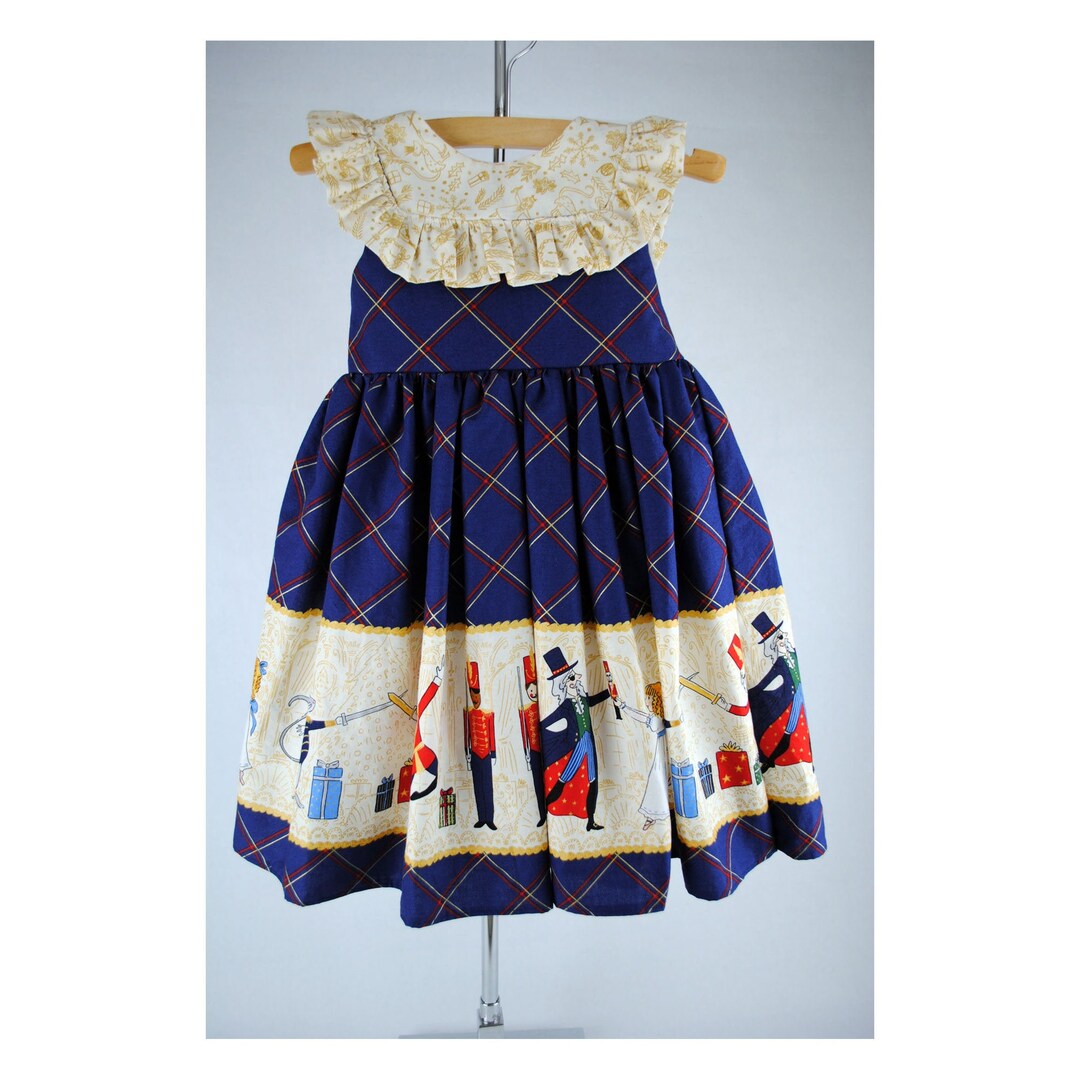 Girls Nutcracker Dress, Christmas Outfit, Christmas Dress, 2T and 4T ...