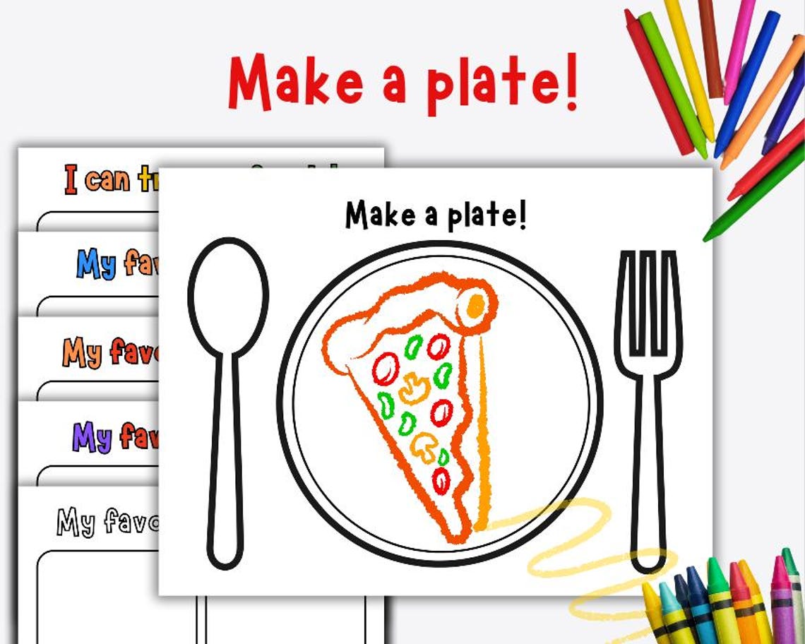 Healthy Food Activity Bundle, Food Matching, Reward Chart, Favorite ...