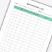 Printable Bathroom Log, Bathroom Tracker for Health Monitoring, Daily Restroom Visits, Elder ...
