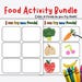 Healthy Food Activity Bundle, Food Matching, Reward Chart, Favorite ...