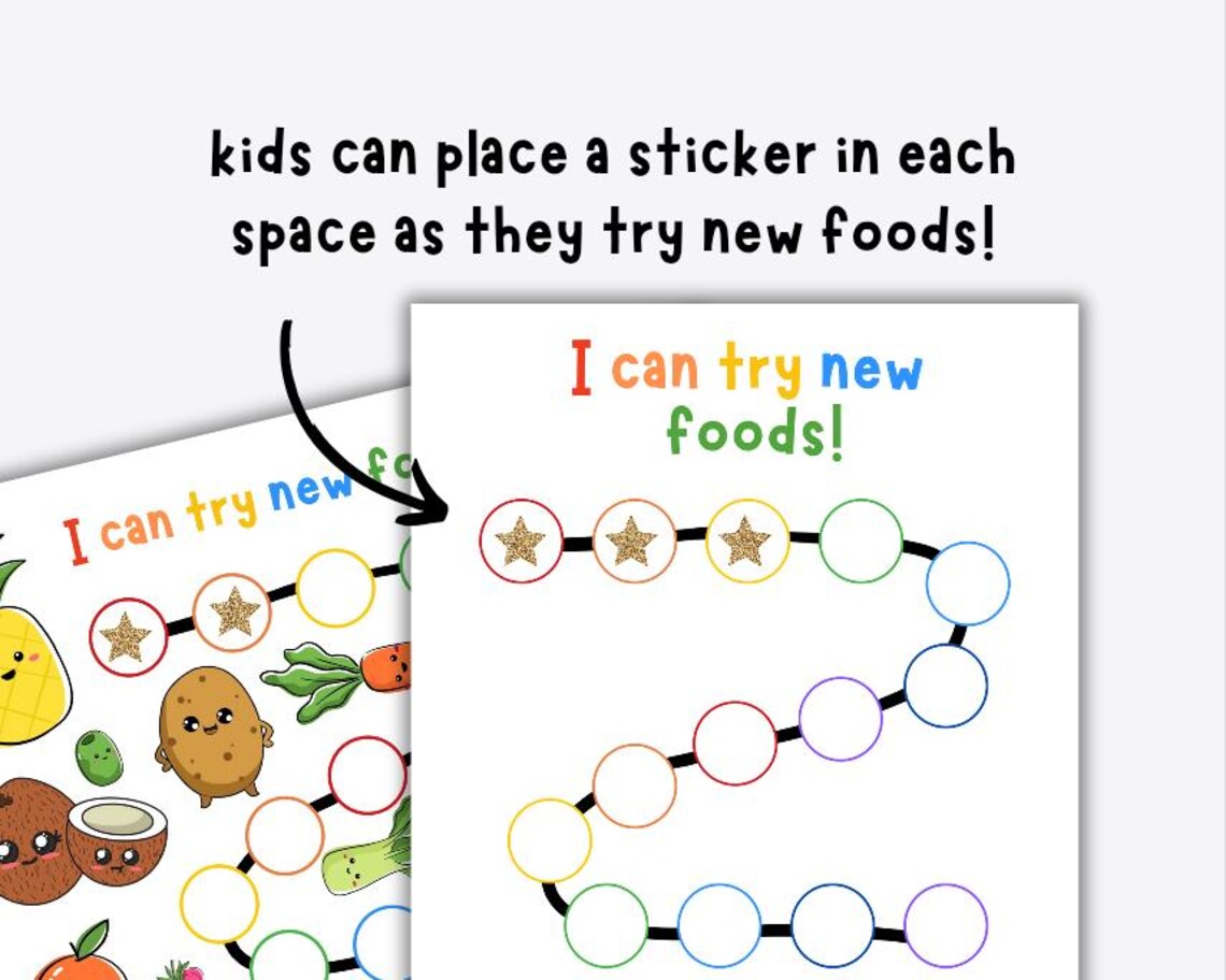 Healthy Food Activity Bundle, Food Matching, Reward Chart, Favorite ...
