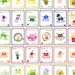 Handprint Fruit Veggie Art Bundle, 50 Food Designs, Printable Crafts ...