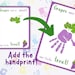 Handprint Fruit Veggie Art Bundle, 50 Food Designs, Printable Crafts ...