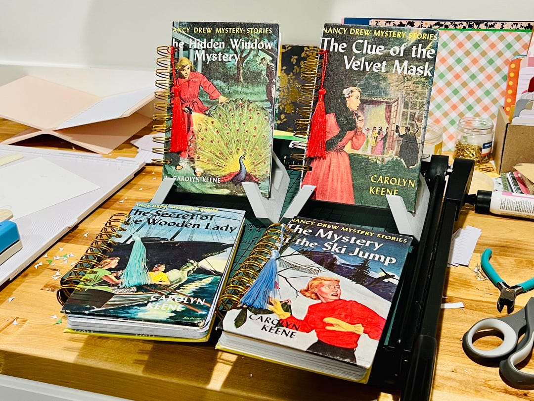 Vintage Nancy Drew Journal Altered Book Homemade Junk Journal - Etsy