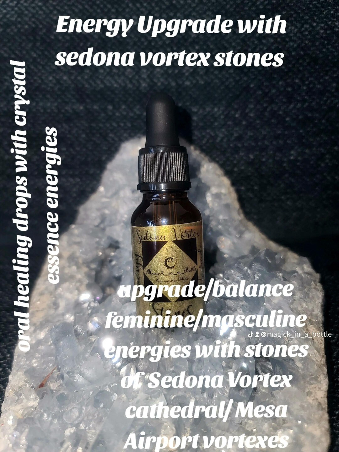 Energy Upgrade Energetic Crystal Healing Essence Tincture - Etsy
