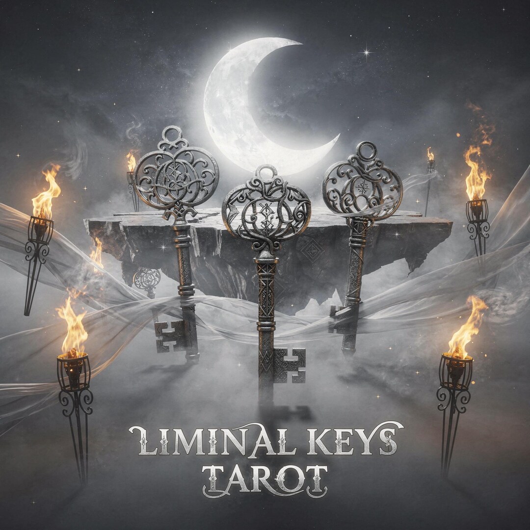 Liminal Void Tarot Deck | Hekate Inspired 78 Card Set | Gothic Mystical ...
