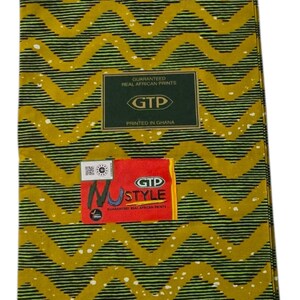 Ghana Textiles Printing (GTP) Ankara Fabric 6 Yards - Etsy