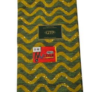 Ghana Textiles Printing (GTP) Ankara Fabric 6 Yards - Etsy
