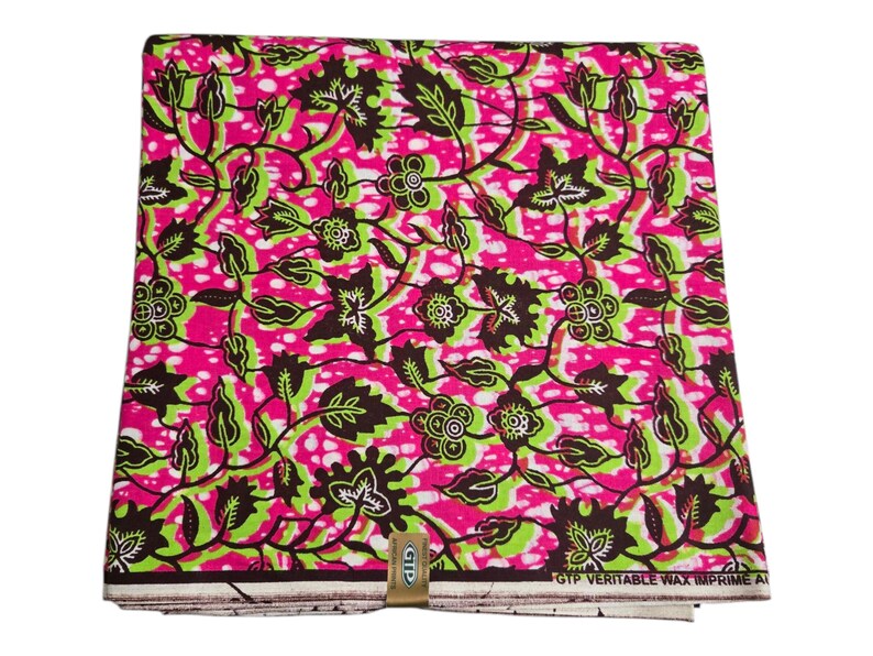 Ghana Textiles Printing (GTP) Ankara Fabric 6 Yards - Etsy