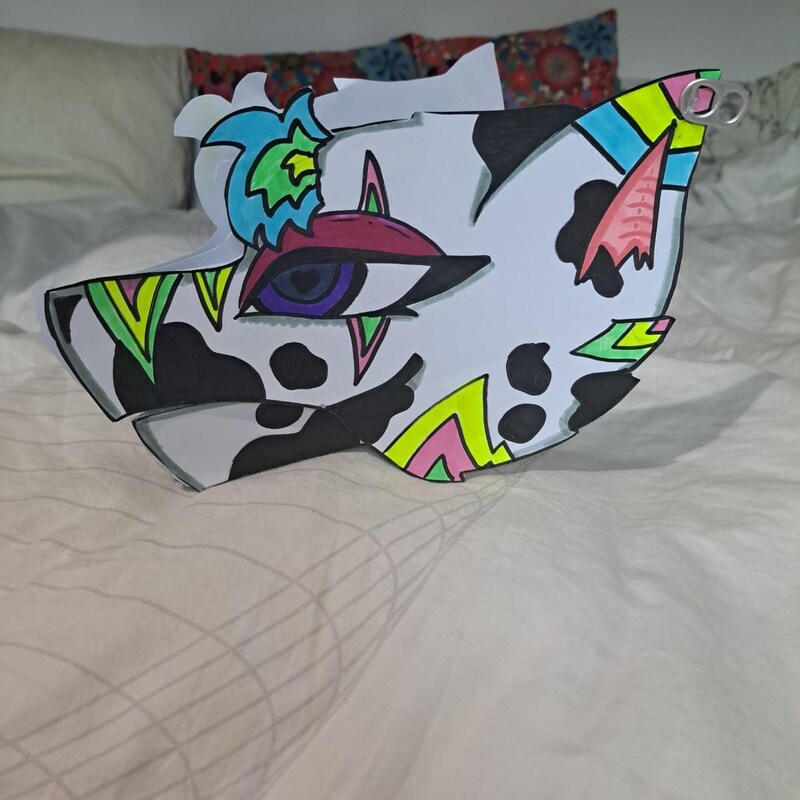 Dragon Puppet Paper - Etsy