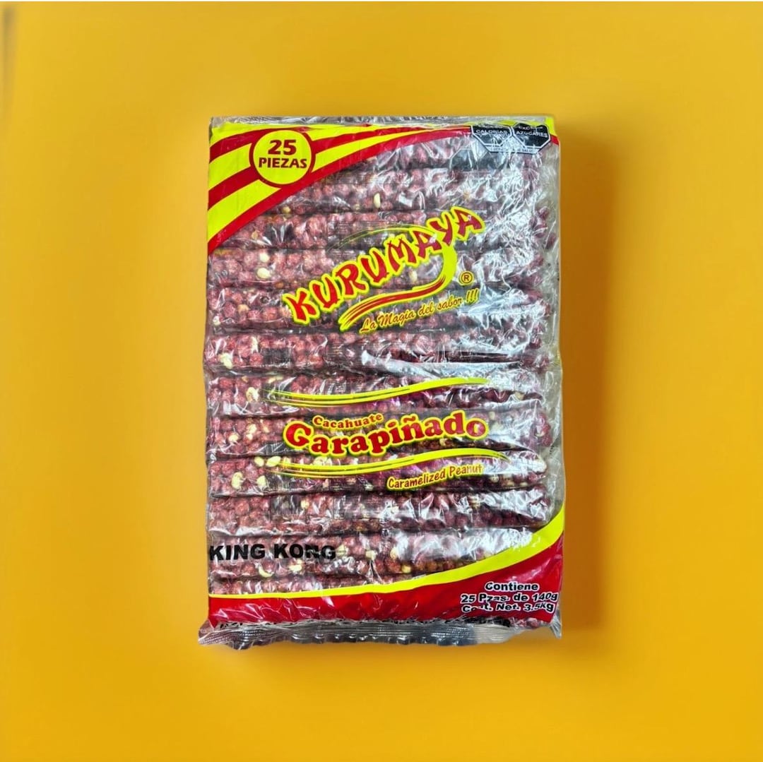 Kurumaya Mexican Cacahuate Garapiñado (caramelized Peanuts), 25 Pcs (3. ...
