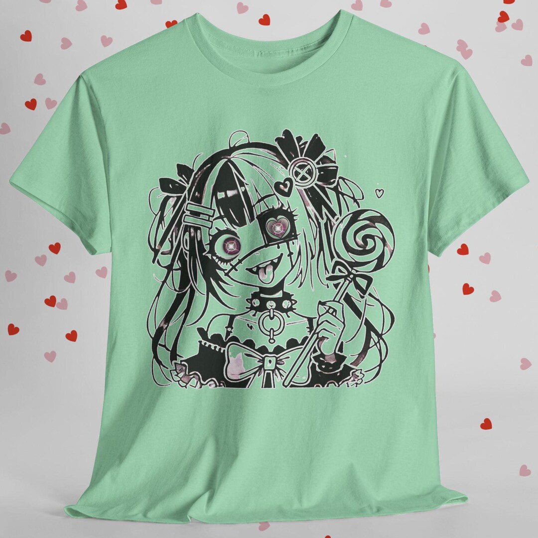 Pastel Goth Lollipop Girl, Pastel Goth Design, Creepy Cute, Harajuku ...