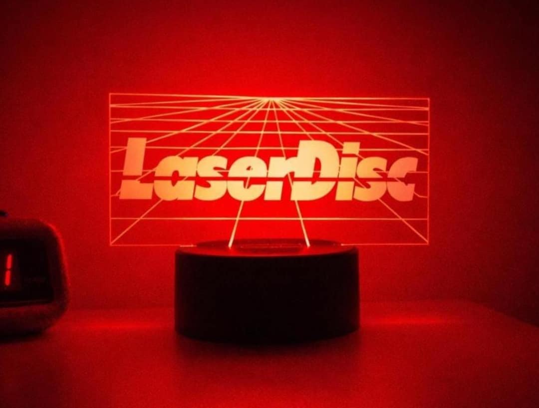 Laserdisc RGB LED Light – Retro Media Room Decor - Etsy