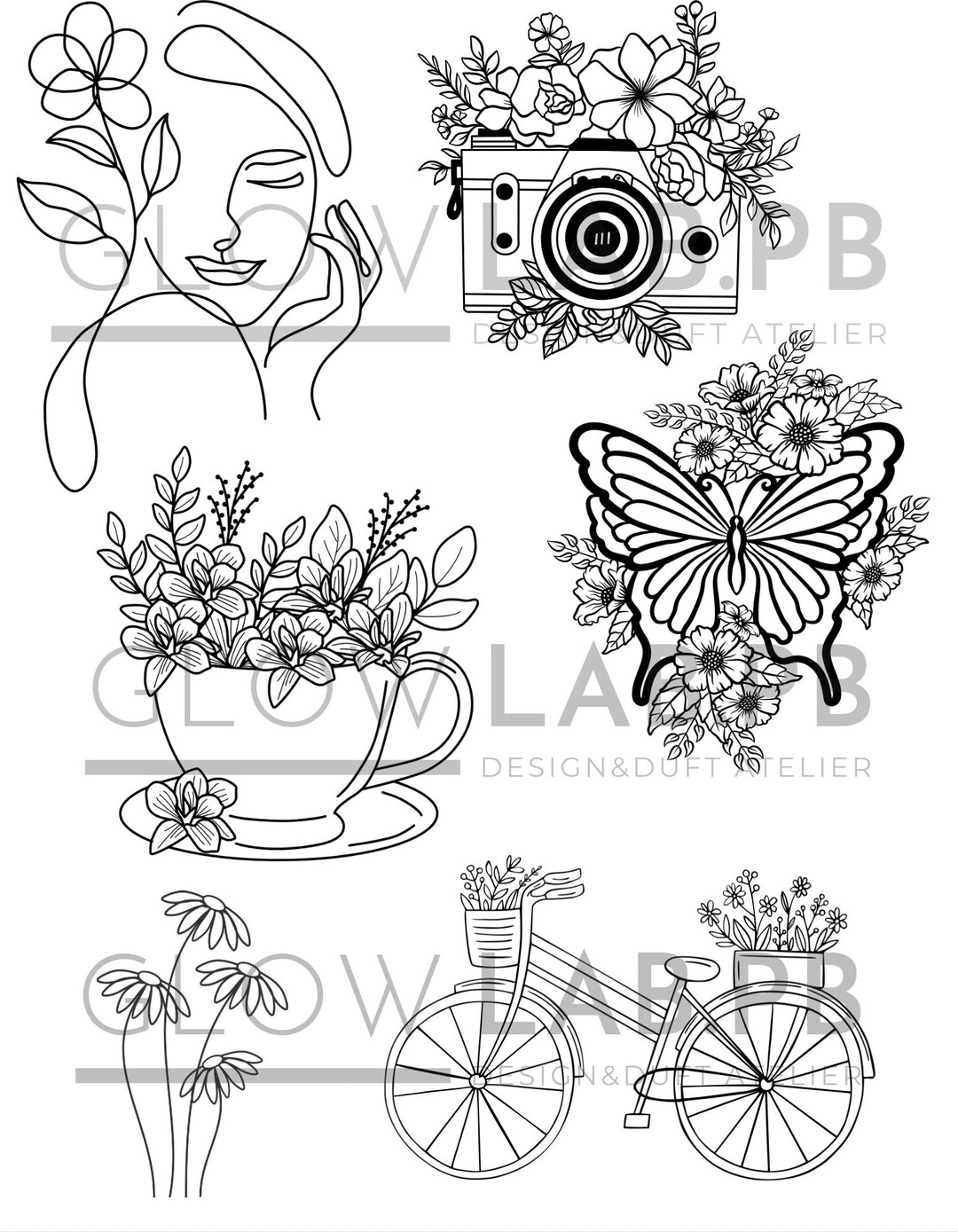 Spring SVG for Plotting, Lasering, Printing - Etsy