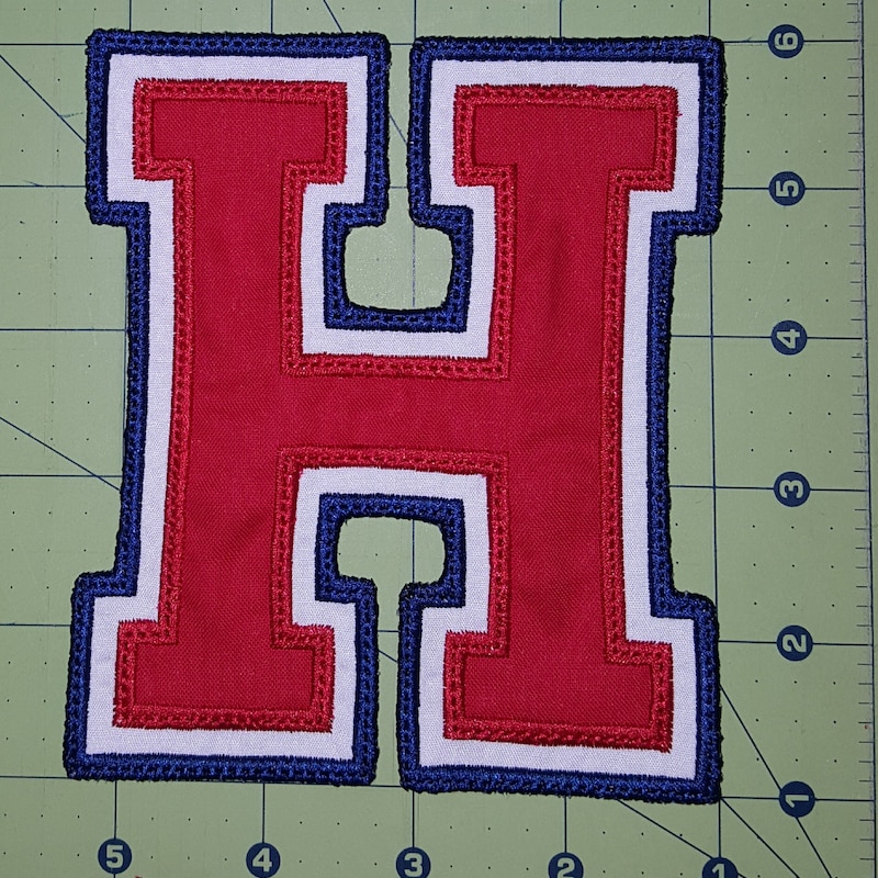 Letter H Patch - Etsy
