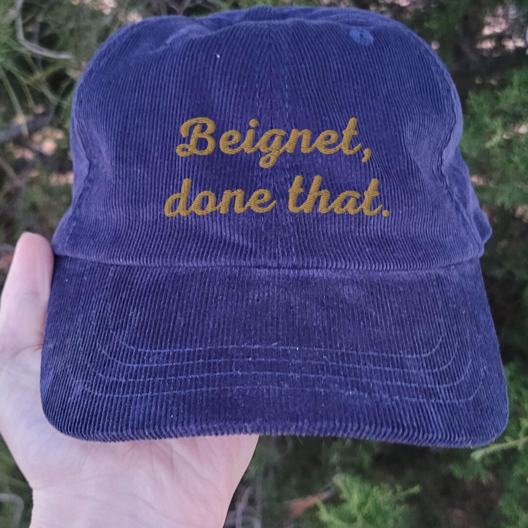 Beignet, Done That - Mardi Gras New Orleans Foodie Hat, Food Pun ...
