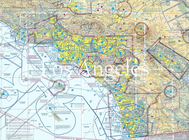 METAR Map, LED Realtime Weather Map, Aviation Art, Electronics - Etsy