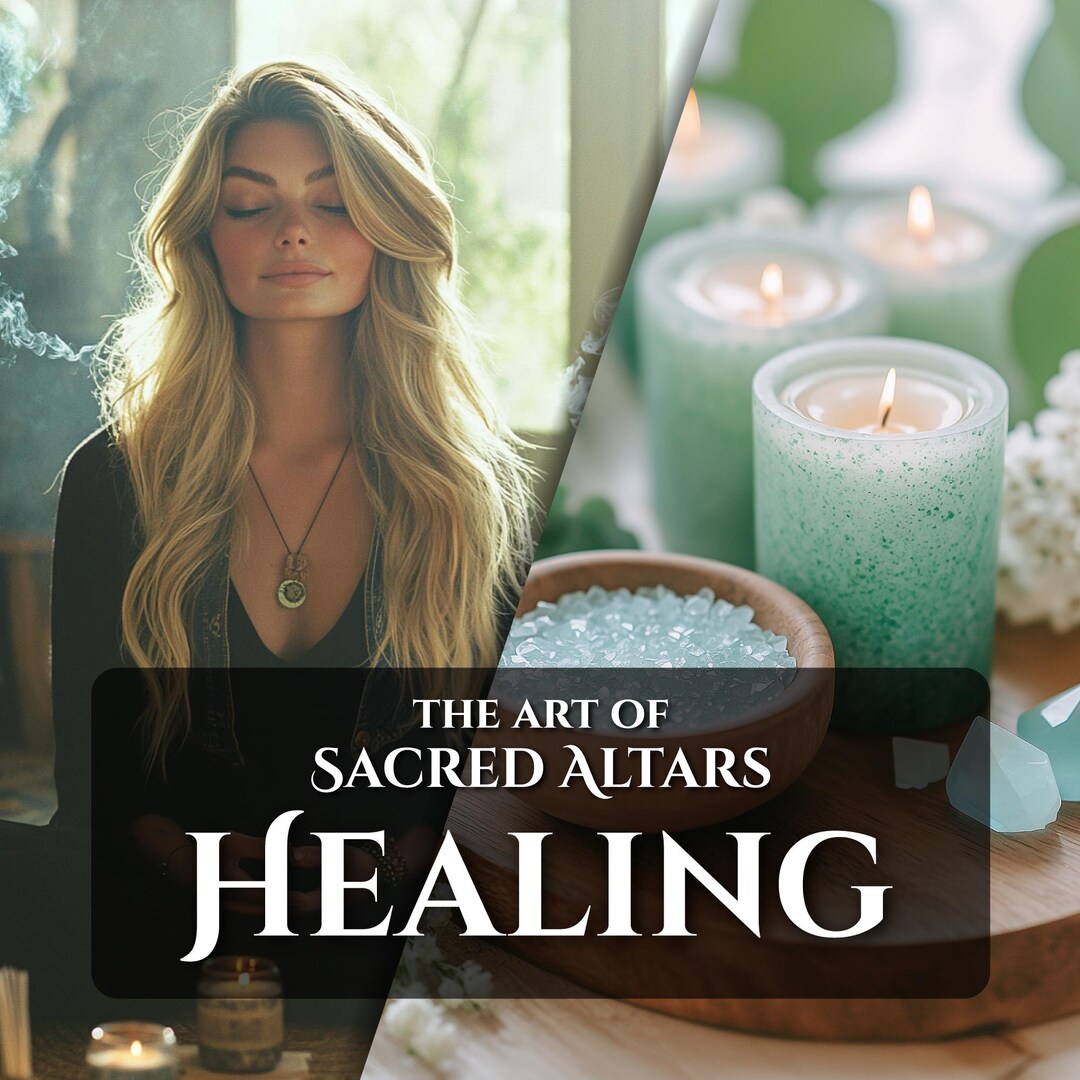 Healing Altar Guide: Embrace Wellness for Body, Mind, and Spirit - Etsy