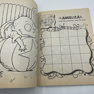 Vintage Rugrats Nickelodeon Super Coloring & Activity Book Landoll's ...