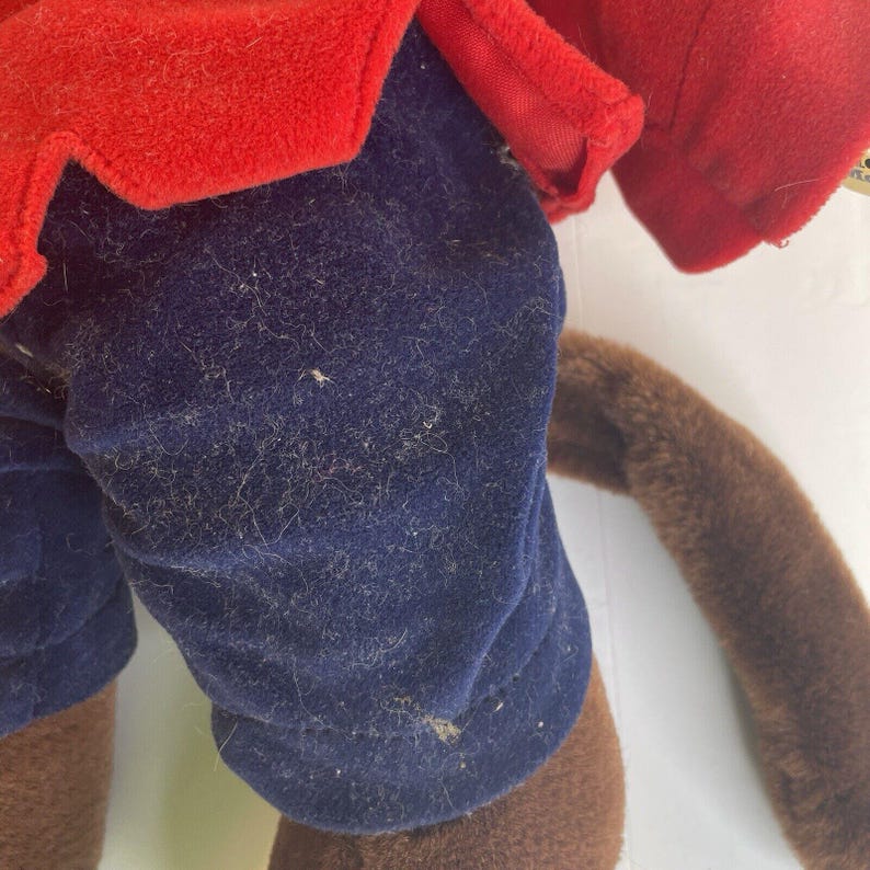 Vintage Fievel an American Tail Tale Plush Feivel Mouse Sears 1986 22 ...