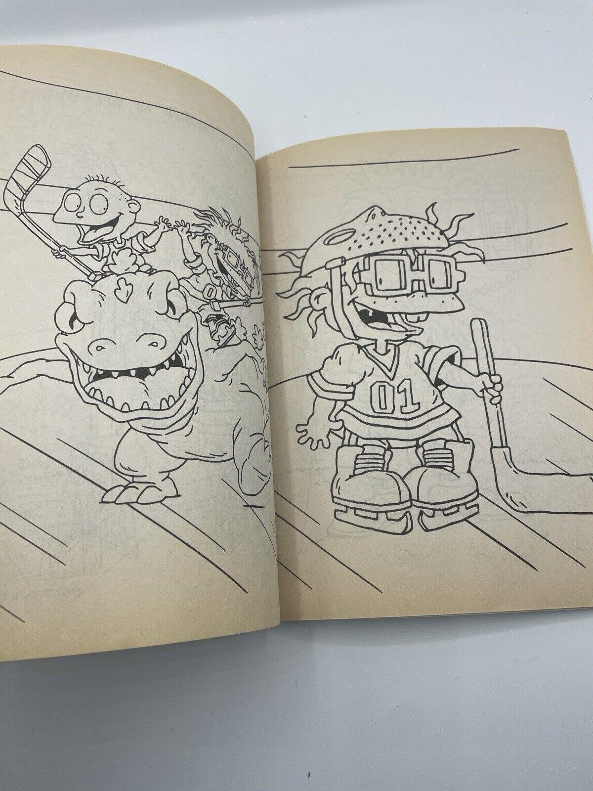 Vintage Rugrats Nickelodeon Super Coloring & Activity Book Landoll's ...