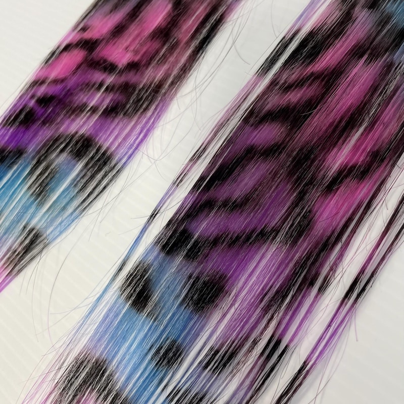 Racoon Stripe Hair Extensions - Etsy