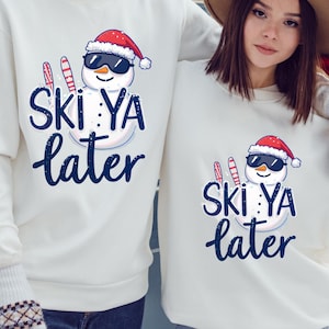Ski Ya Later Png, Ski Ya Later Shirts, Winter Snow Png, Gift Ideas ...
