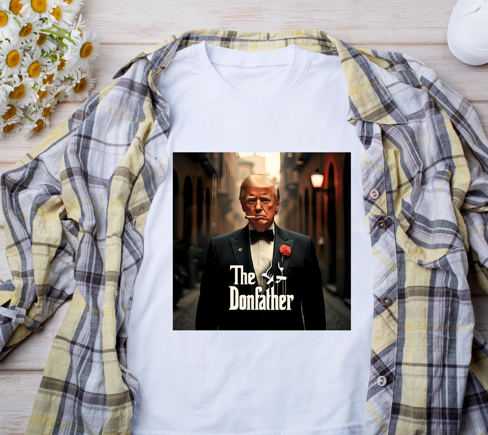 Trump Donfather PNG: Funny Political Shirt Design (digital Download) - Etsy