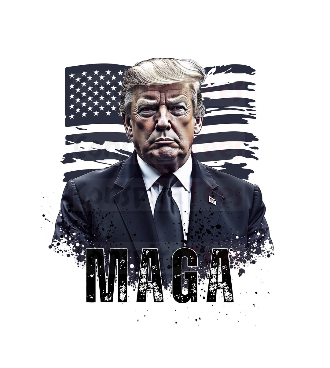 Trump MAGA PNG: Patriotic Shirt Design (digital Download) - Etsy
