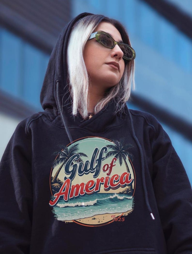 Gulf of America PNG: Retro Summer Beach Shirt Design (digital Download ...