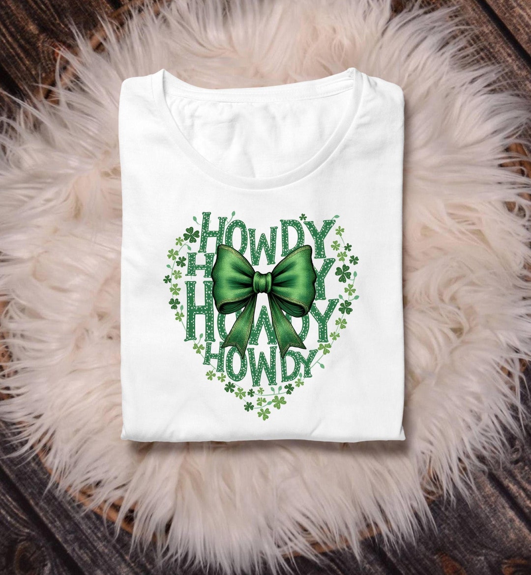 Howdy Heart Png, St Patricks Heart Png, Cute Girls Howdy Tee, Cowgirl ...