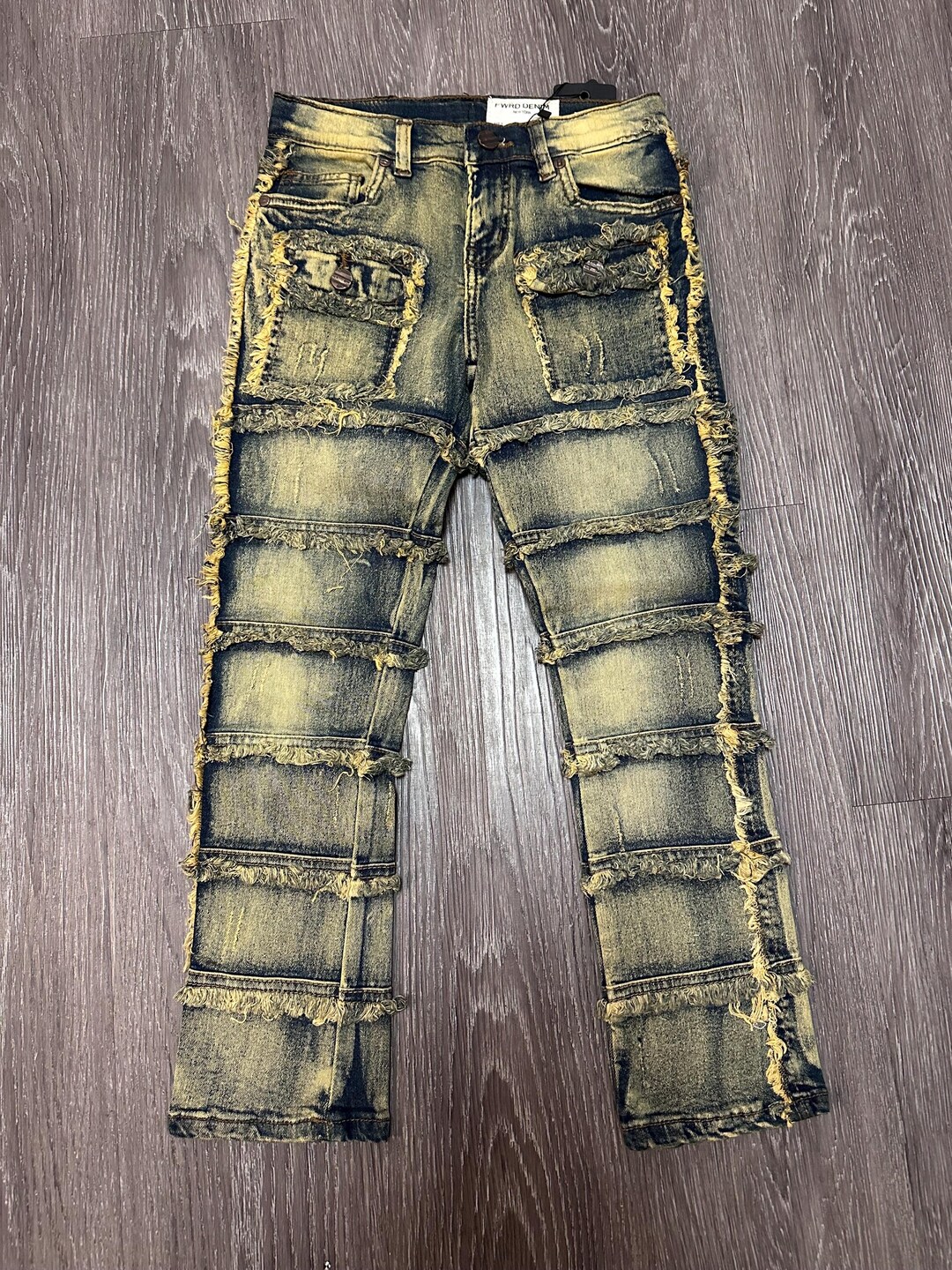 Kids Flower Stack Jeans - Etsy