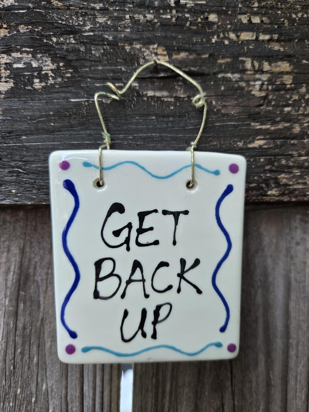 Get Back up Sign - Etsy
