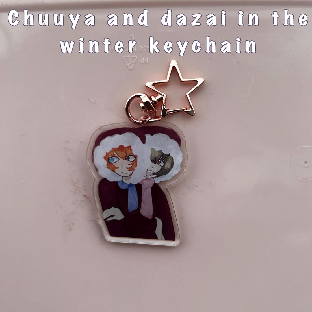 Bsd/bungou Stray Dogs Chuuya and Dazai in the Winter 2inch Acrylic ...