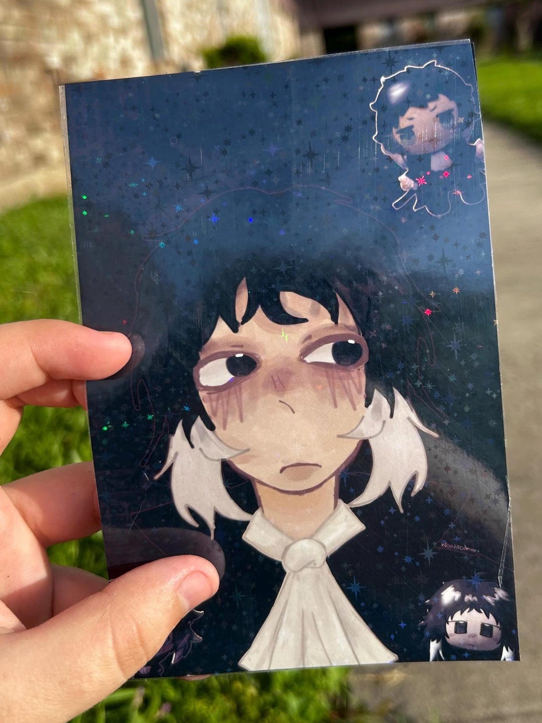 Bsd/bungo Stray Dogs Akutgawa Holographic 4x6inch Mini Art Print - Etsy