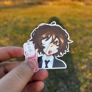 Bsd Bungo Stray Dogs Dazai Sticker - Etsy