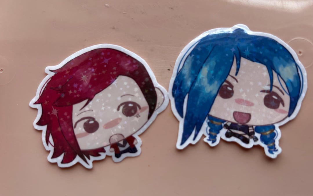 Arcane Vi and Jinx Holographic Cute Stickers - Etsy